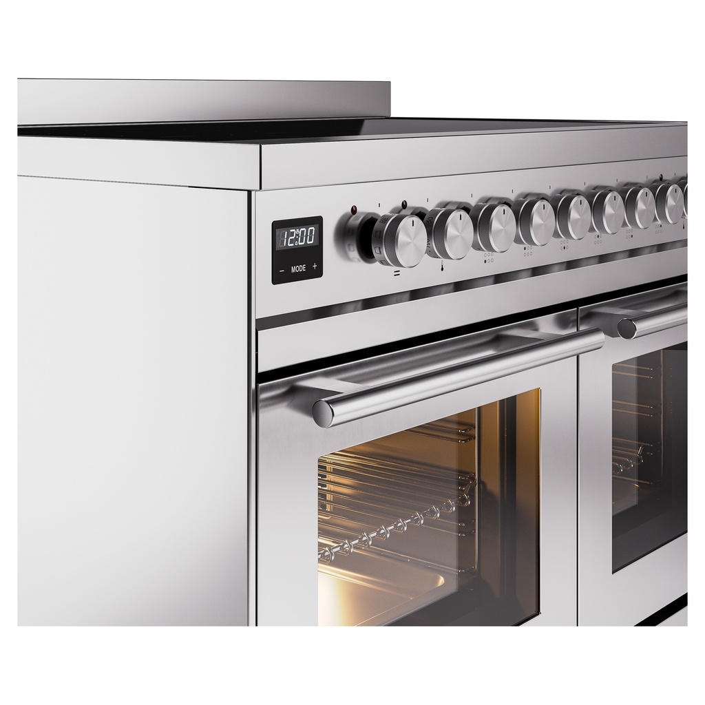 ILVE UPDI406WMPSS Professional Plus II 40 inch Induction Range (Triple ...