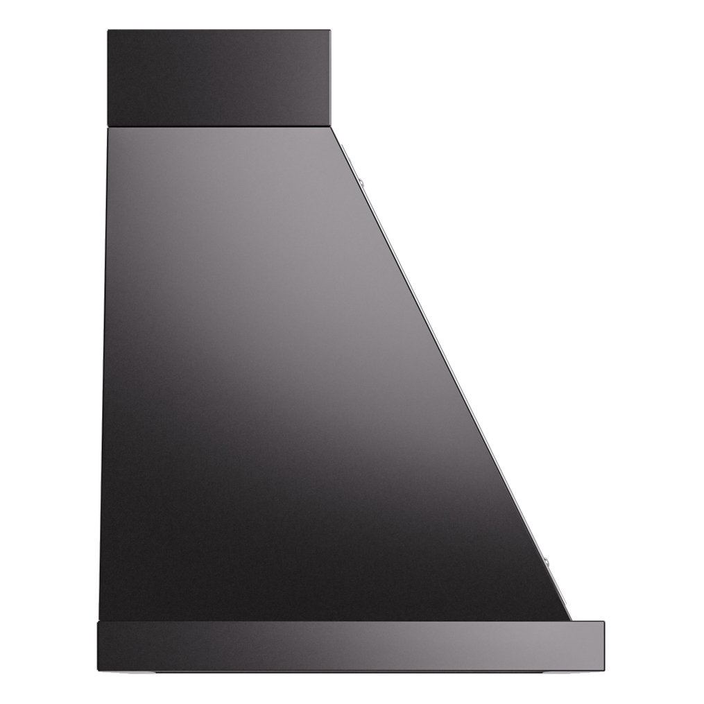 ILVE UANB30BKC Nostalgie II Noblesse 30 inch Range Hood (Glossy Black ...