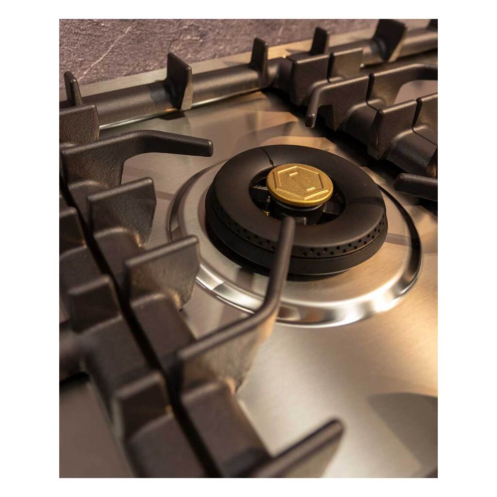 ILVE UHCPT75SS Professional Plus II 30 inch Built-In Gas Cooktop with 5 ...