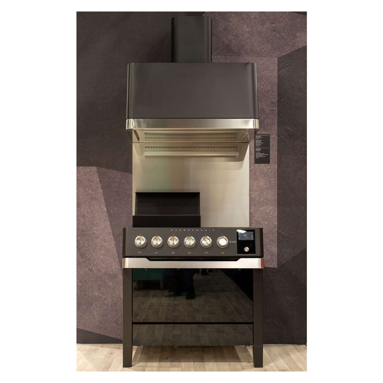ILVE UPMI09S3MK Panoramagic 36 inch Induction Range with 6 Elements ...
