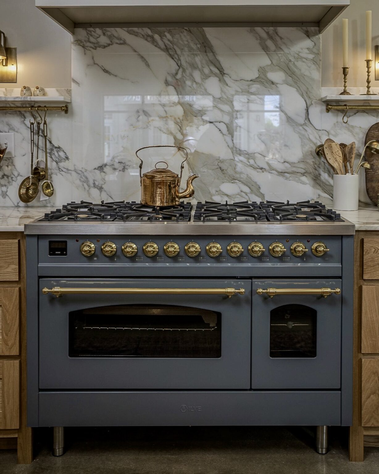 Kitchens Designed Around ILVE 48” Ranges | Luxury Kitchen Inspiration